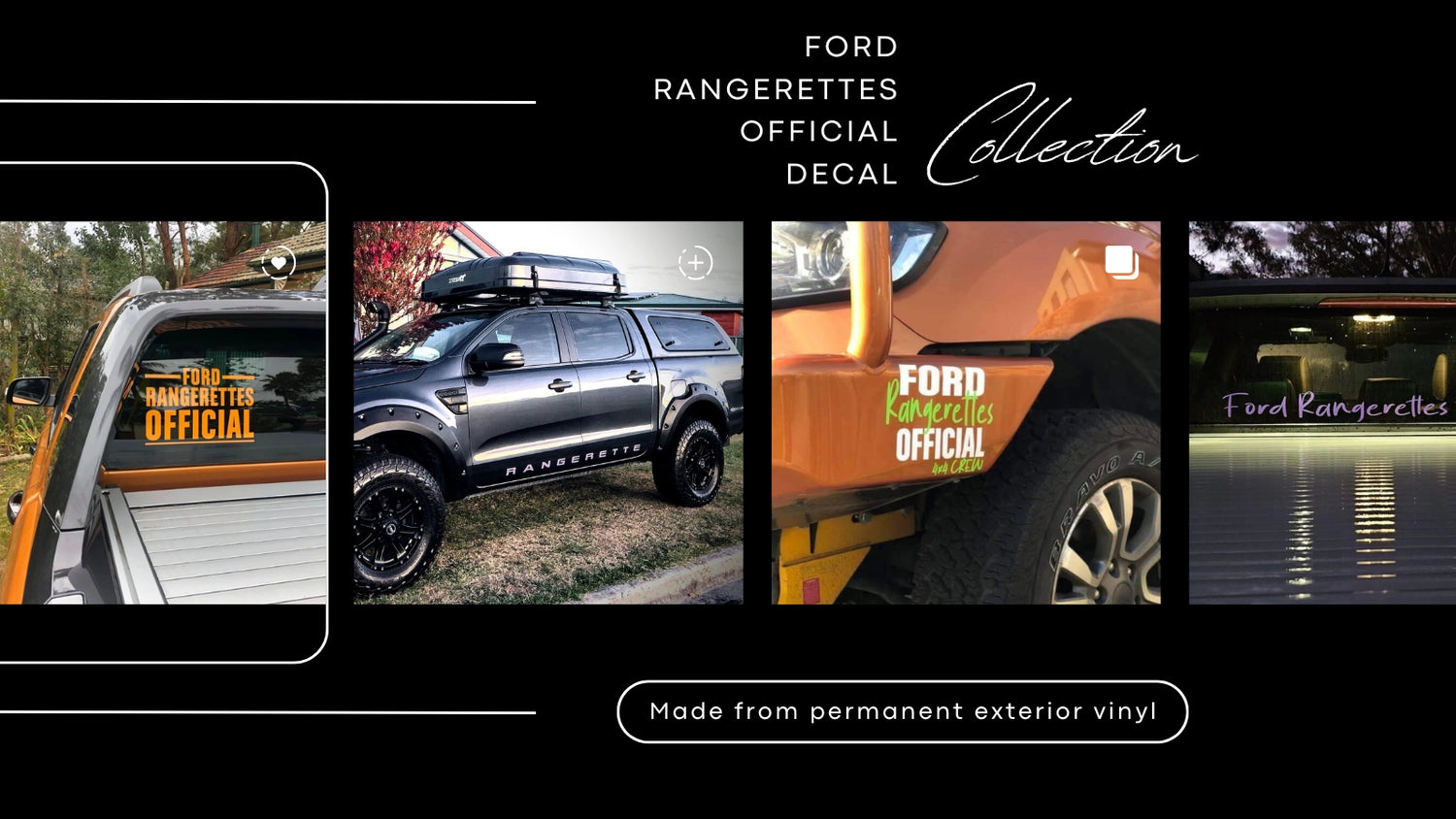 Decals – 4X4 RANGERETTES OFFICIAL (AUS) PTY LTD