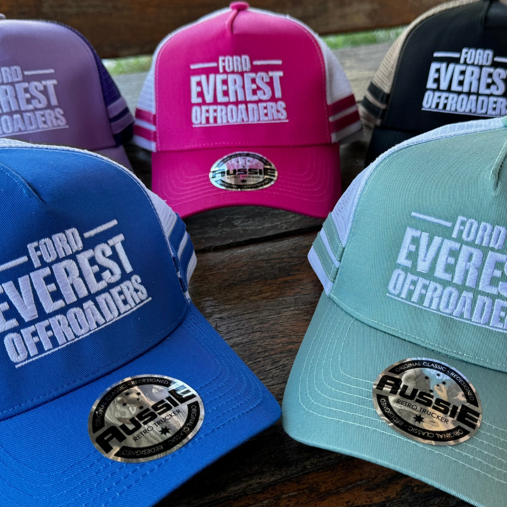 Ford EVEREST Offroaders Trucker Ponytail Cap – 4X4 RANGERETTES OFFICIAL ...