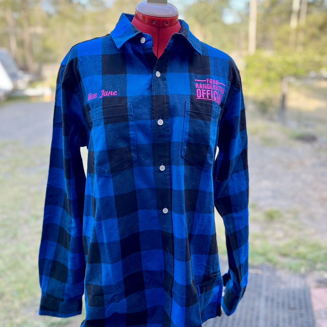 LIMITED EDITION Unisex Ford Rangerettes Official 4x4 Crew Flannelette ...