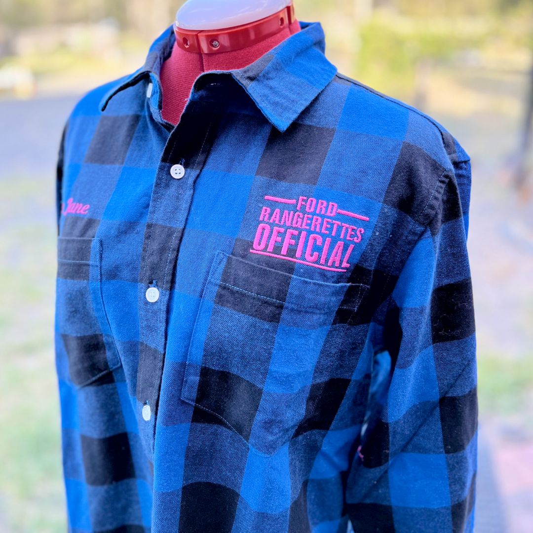 LIMITED EDITION Unisex Ford Rangerettes Official 4x4 Crew Flannelette ...