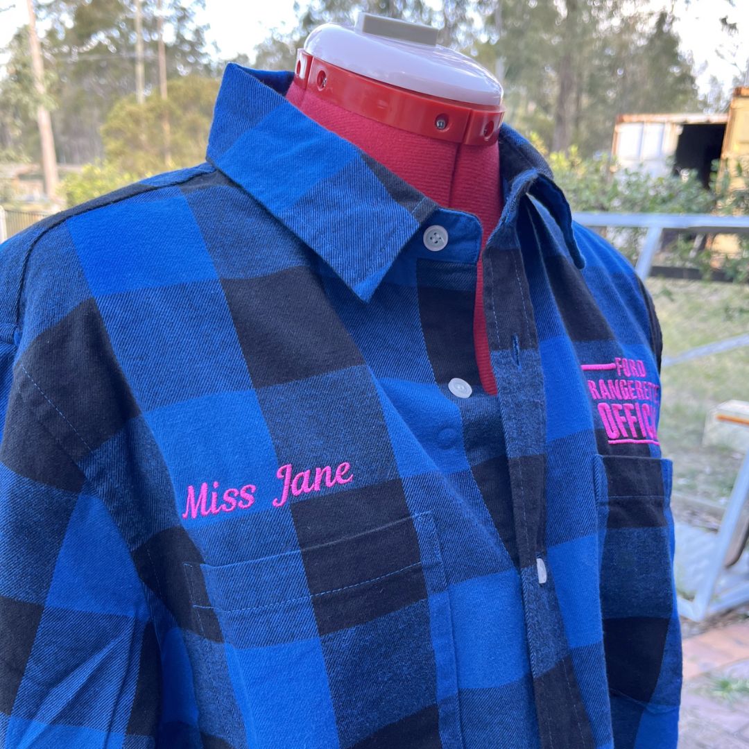 LIMITED EDITION Unisex Ford Rangerettes Official 4x4 Crew Flannelette ...